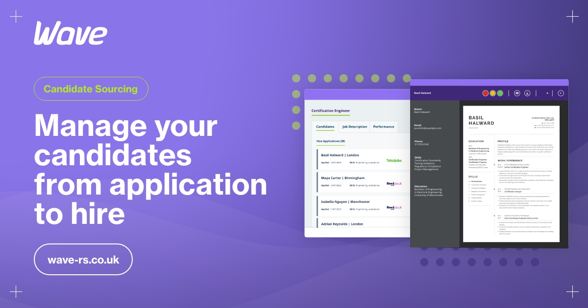 Smart Application Management Software for Recruiters | WaveTrackR - Wave