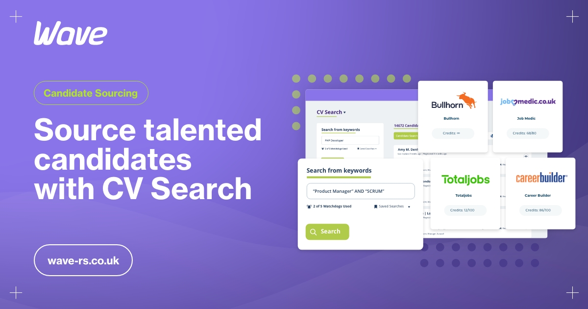 CV Search, CV Database, Find Talented Candidates with WaveTrackR - Wave
