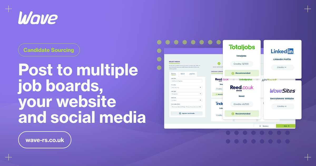 Job Posting Across Multiple Job Boards, Job Distribution - Wave