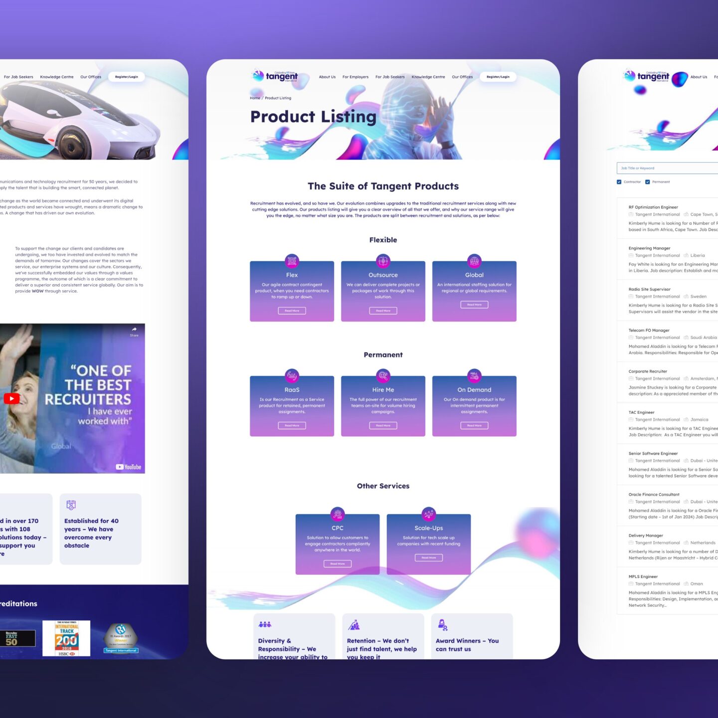 How Tangent International’s website and provider experience was ...