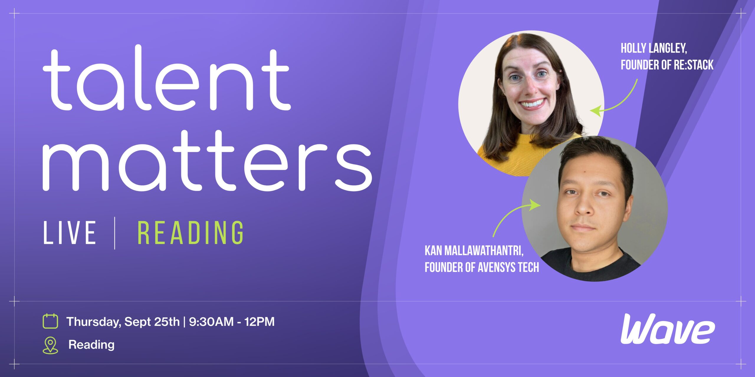 Talent Matters Live - Reading 2025, Event for Attracting Talent - Wave